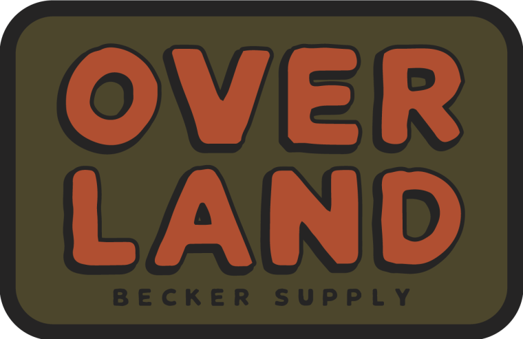 OverLand Sticker – Becker Supply Co.